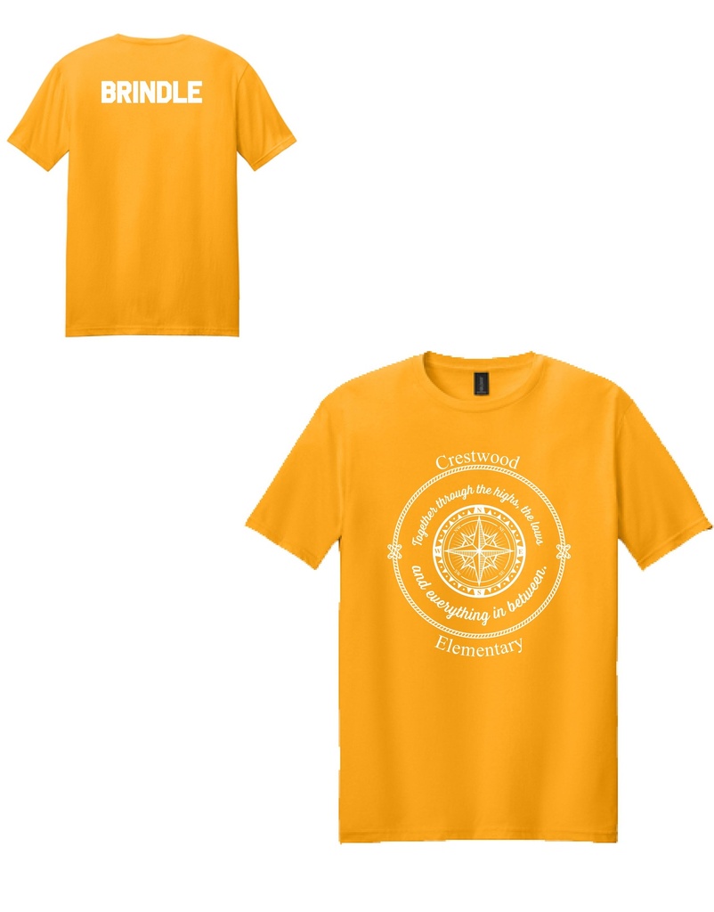 Short Sleeve TShirt Brindle - CE5000 | Crestwood Elementary PTA